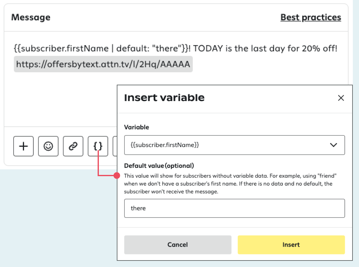 How message character counts are calculated in text messages – Attentive