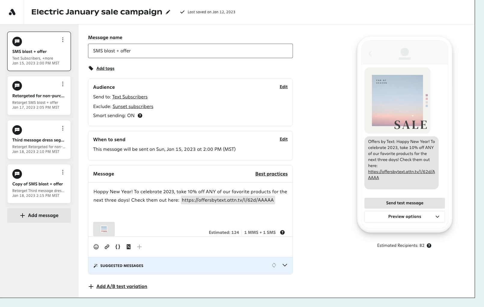 FAQs: Campaign Composer – Attentive