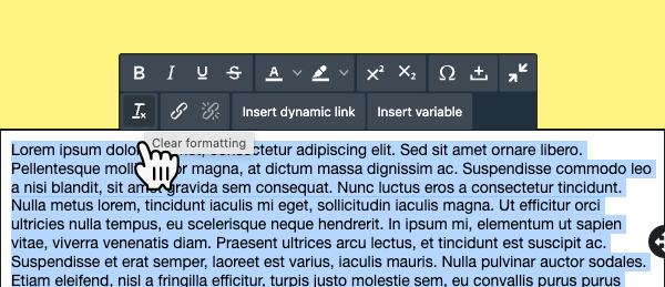 Reduce the size of your emails to avoid clipping – Attentive