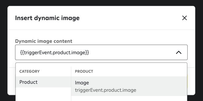 Add dynamic product images to your triggered emails – Attentive
