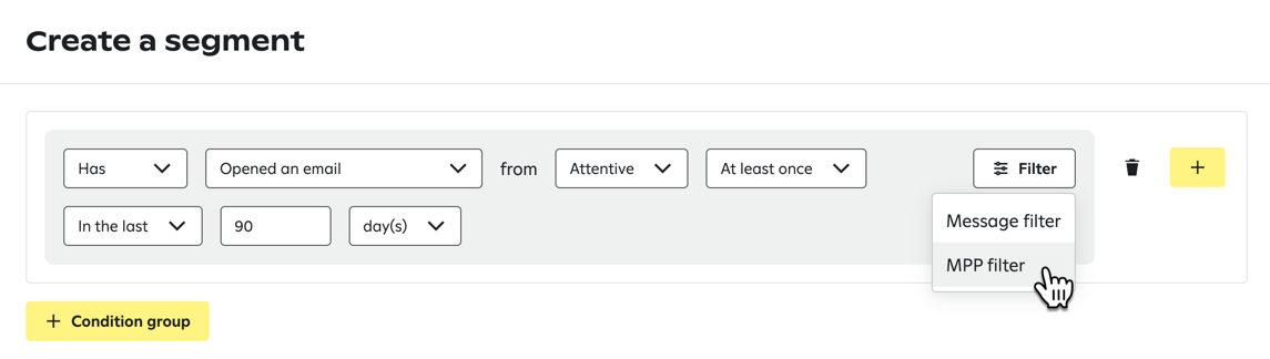 Create segments of engaged email subscribers – Attentive
