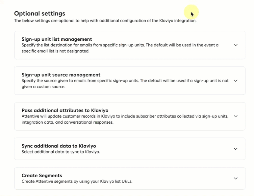 Klaviyo – Attentive
