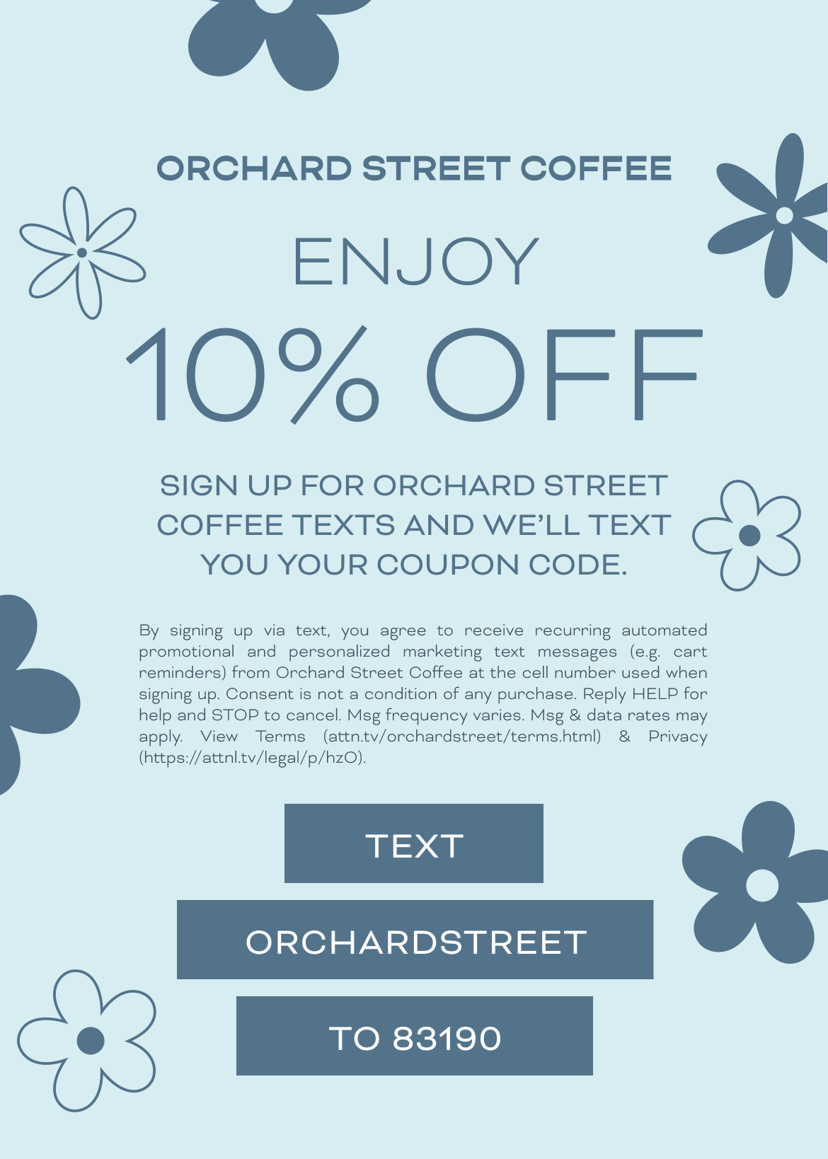 Set up text to join promotions – Attentive