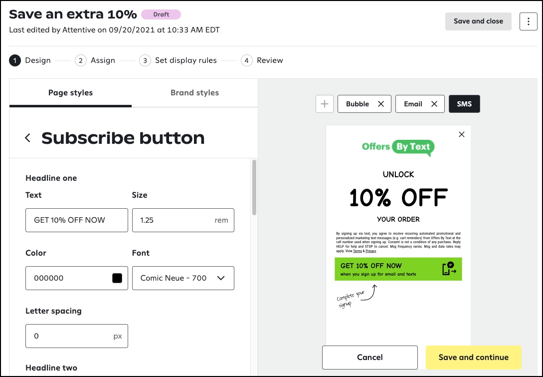 What are sign-up units? – Attentive