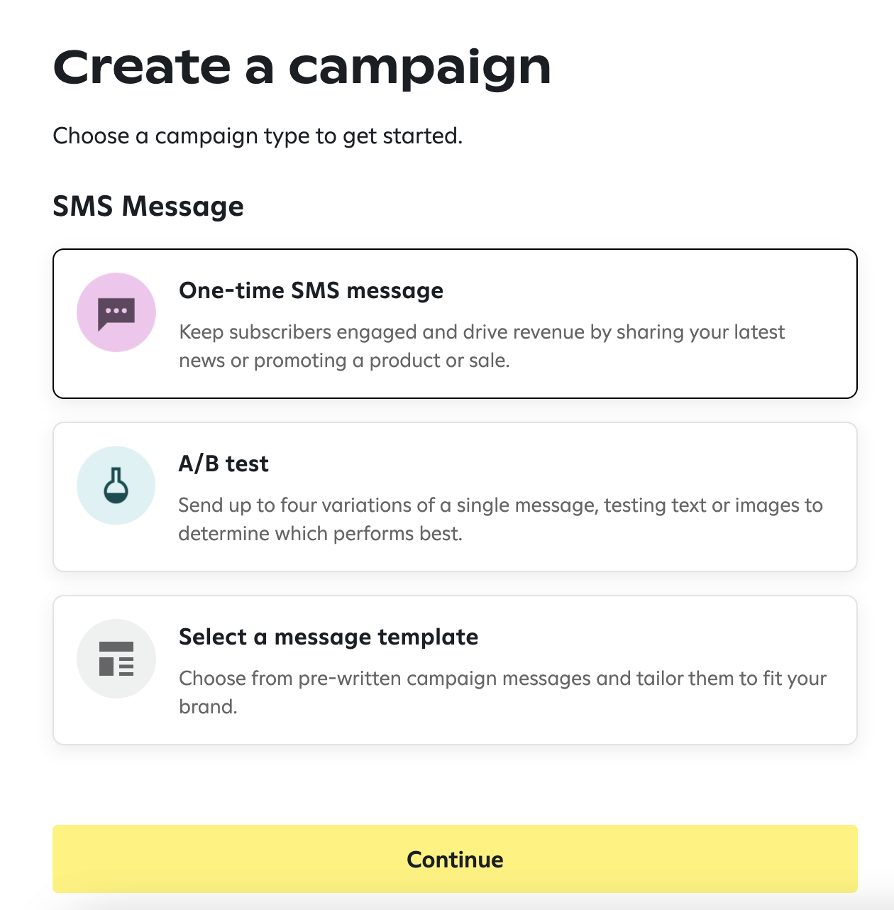Include or exclude segmented lists in a message – Attentive