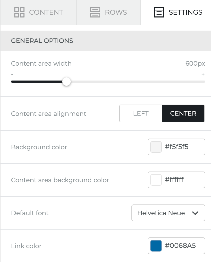 Design your email (Attentive SMS & Email)